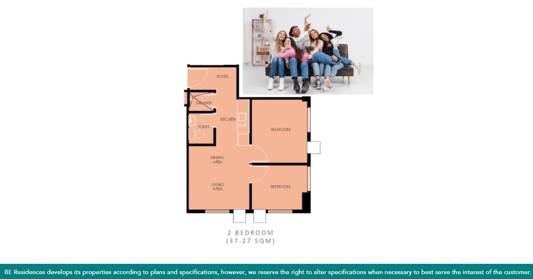 BEU Silliman | Residential Condo ideal for Students and Investors